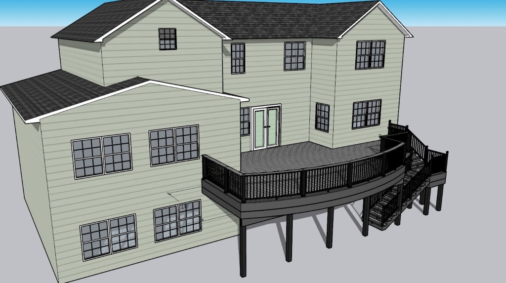 Custom Deck Design in North Bend