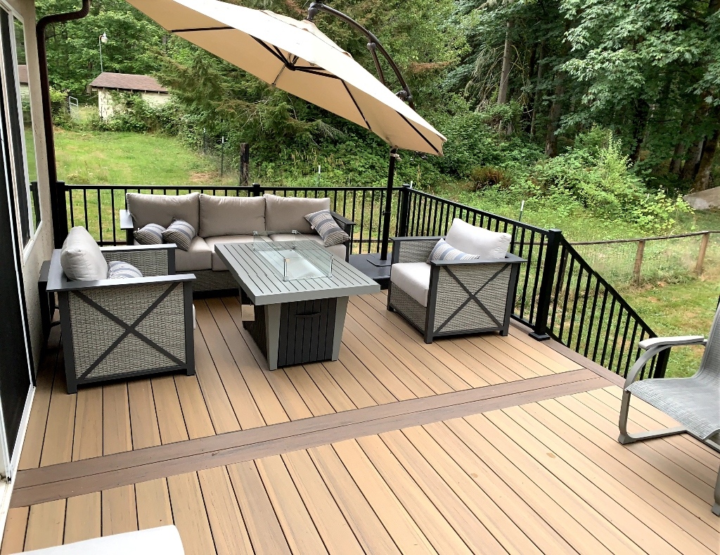 Outdoor Seating Installation